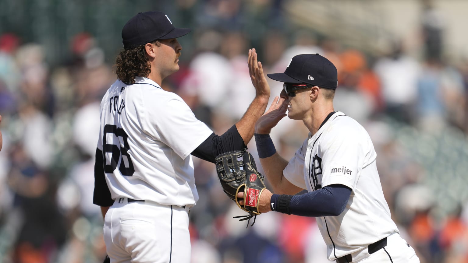 Jason Foley secures the Tigers' 4-3 win | 04/14/2024 | Detroit Tigers