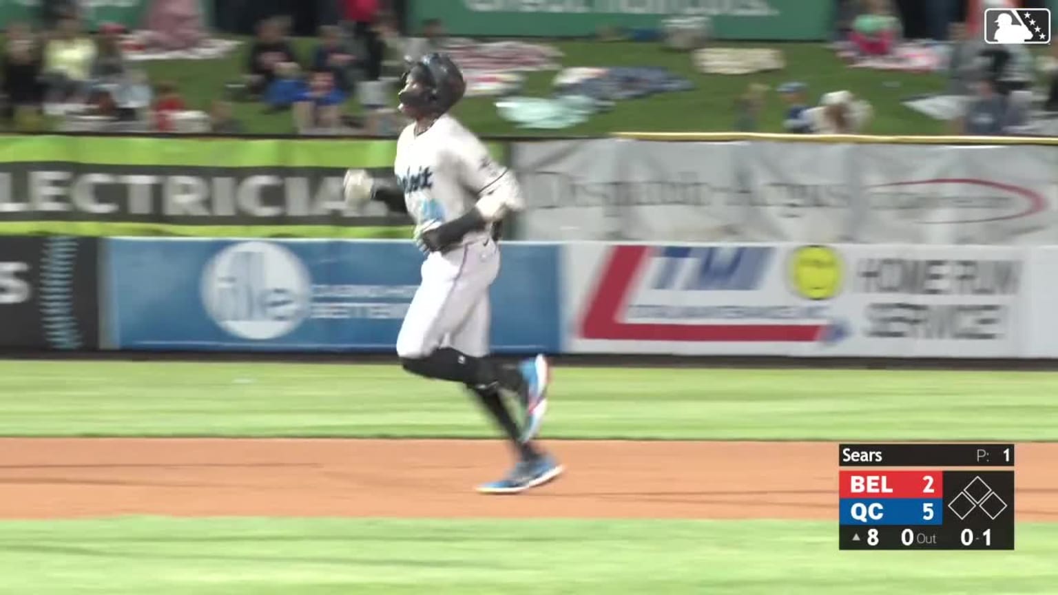 Mark Coley II's solo homer | 09/08/2024 | Miami Marlins