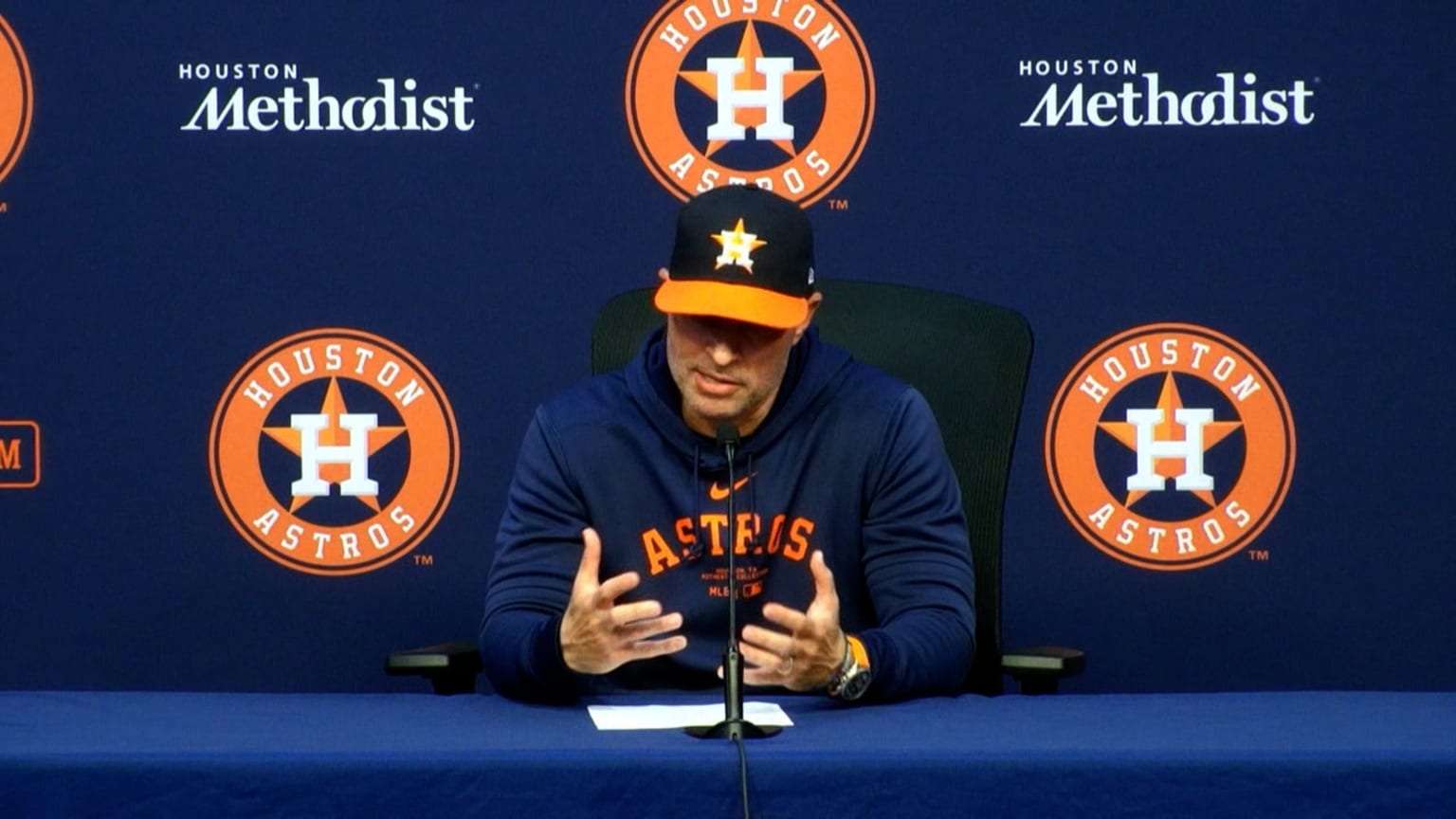 Joe Espada on Framber Valdez's dominant outing | 05/13/2025 | MLB.com