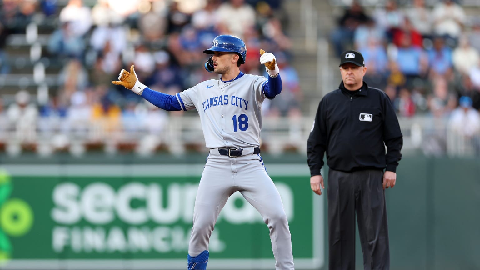 Cavan Biggio's RBI double | 05/23/2025 | Kansas City Royals