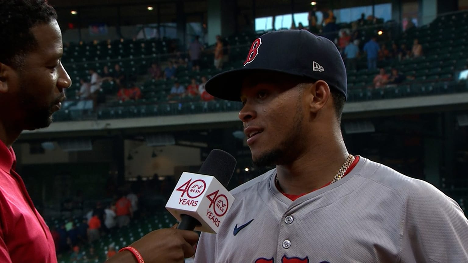 Ceddanne Rafaela on his two RBIs, Red Sox win | 08/21/2024 | Boston Red Sox