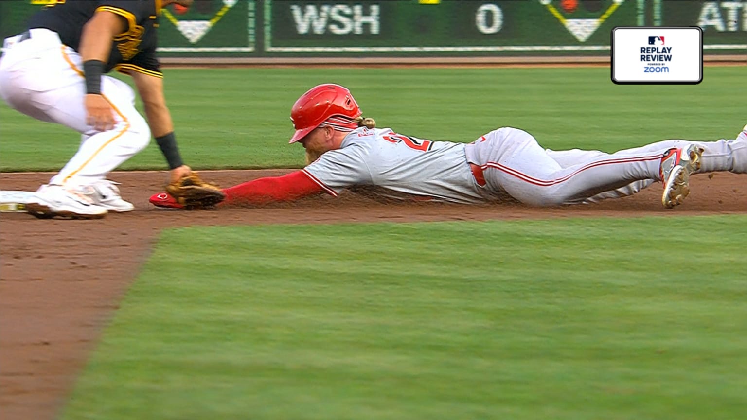 Jason Delay throws out Jake Fraley after a review | 06/18/2024 ...