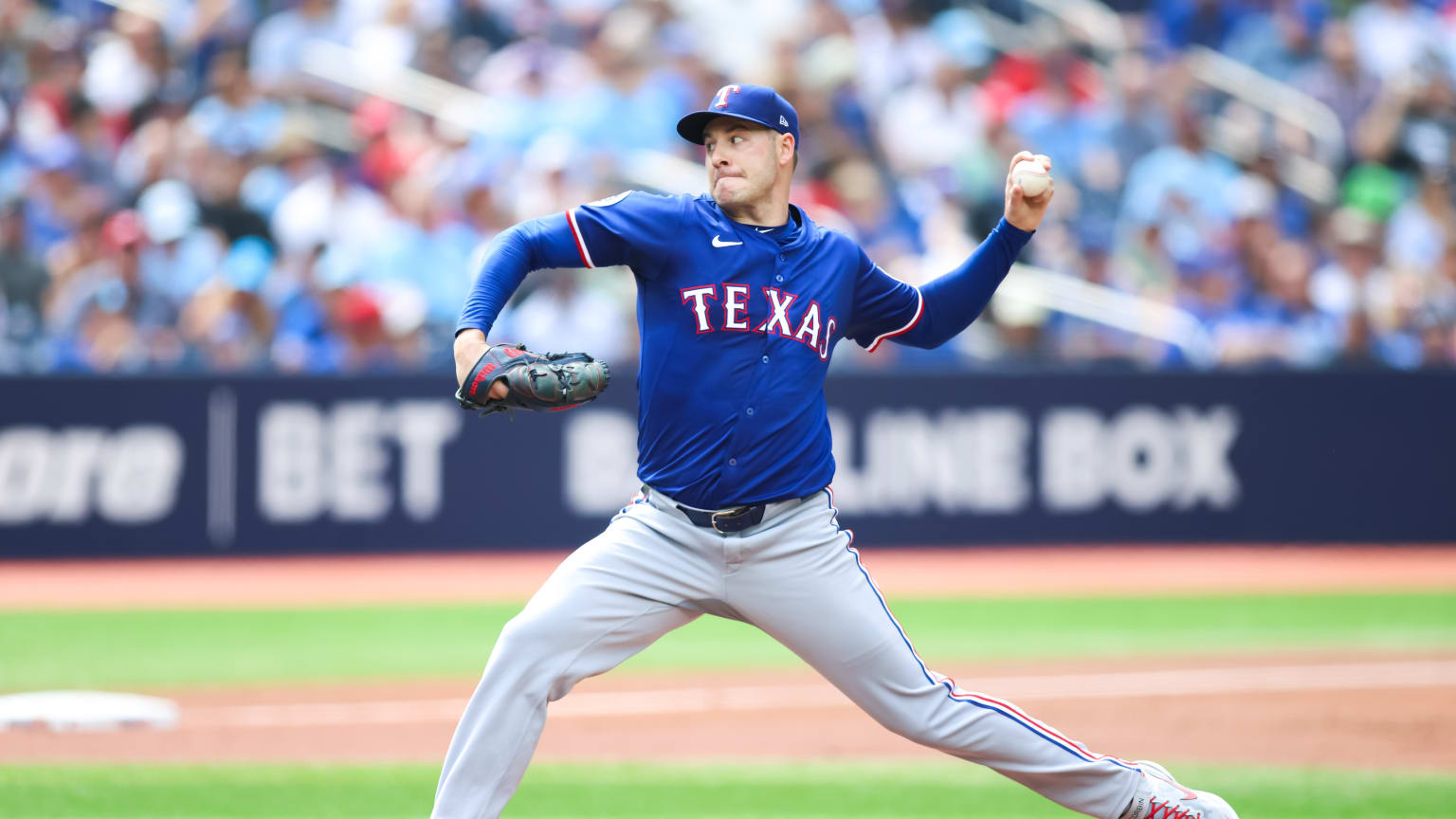 Patrick Corbin K's George Springer | 08/16/2025 | Texas Rangers