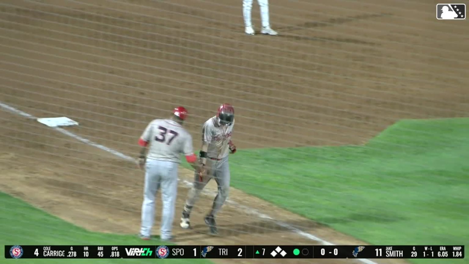 Cole Carrigg's 11th homer of the season | 08/11/2024 | Colorado Rockies