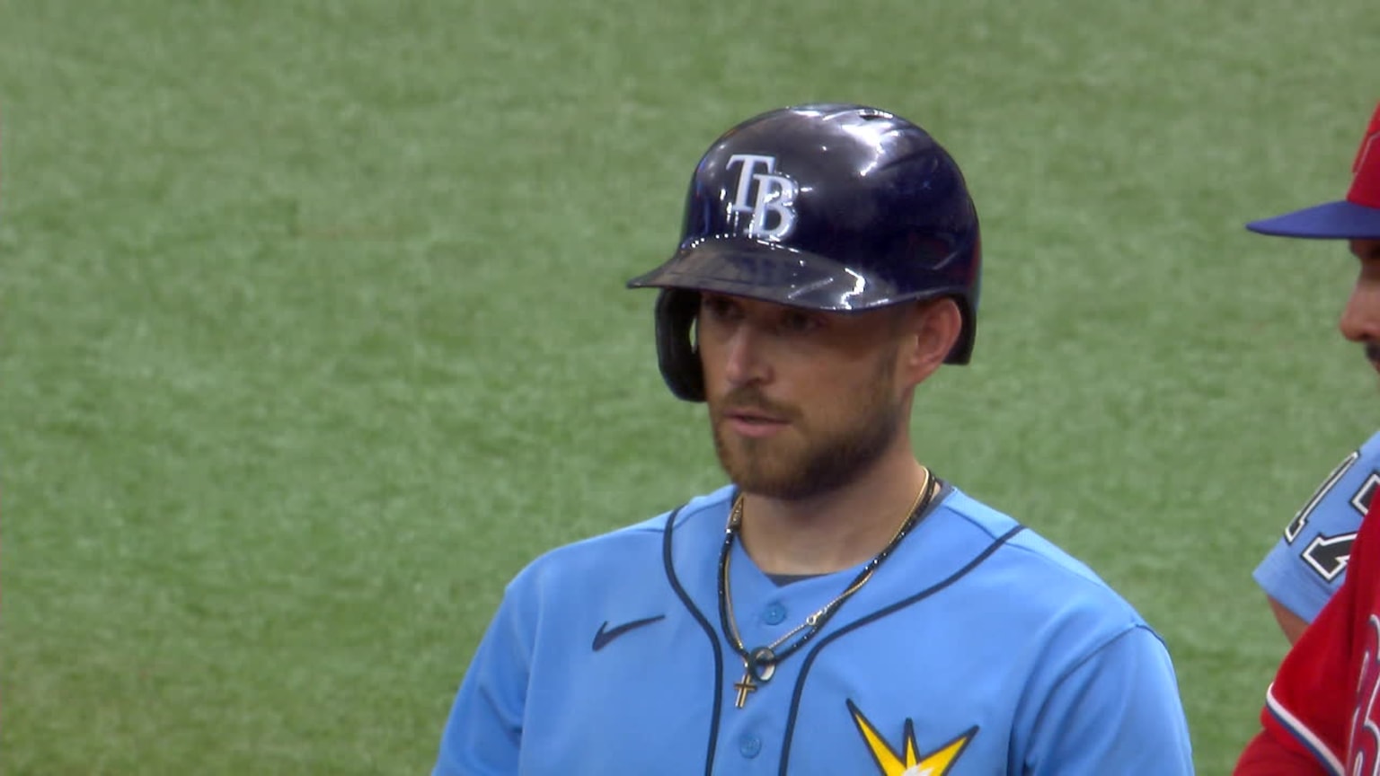 Brandon Lowe hits an RBI single to center field | 03/22/2023 | Tampa ... Brandon Lowe hits an RBI single to center field | 03/22/2023 | Tampa ...