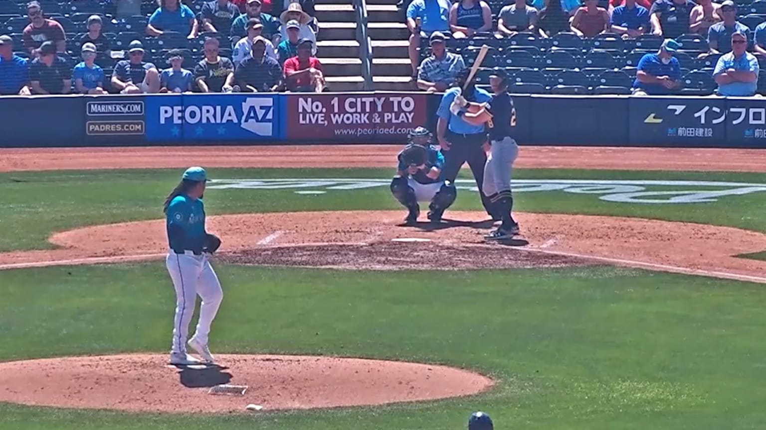 Joey Wiemer's RBI single | 03/22/2024 | Milwaukee Brewers