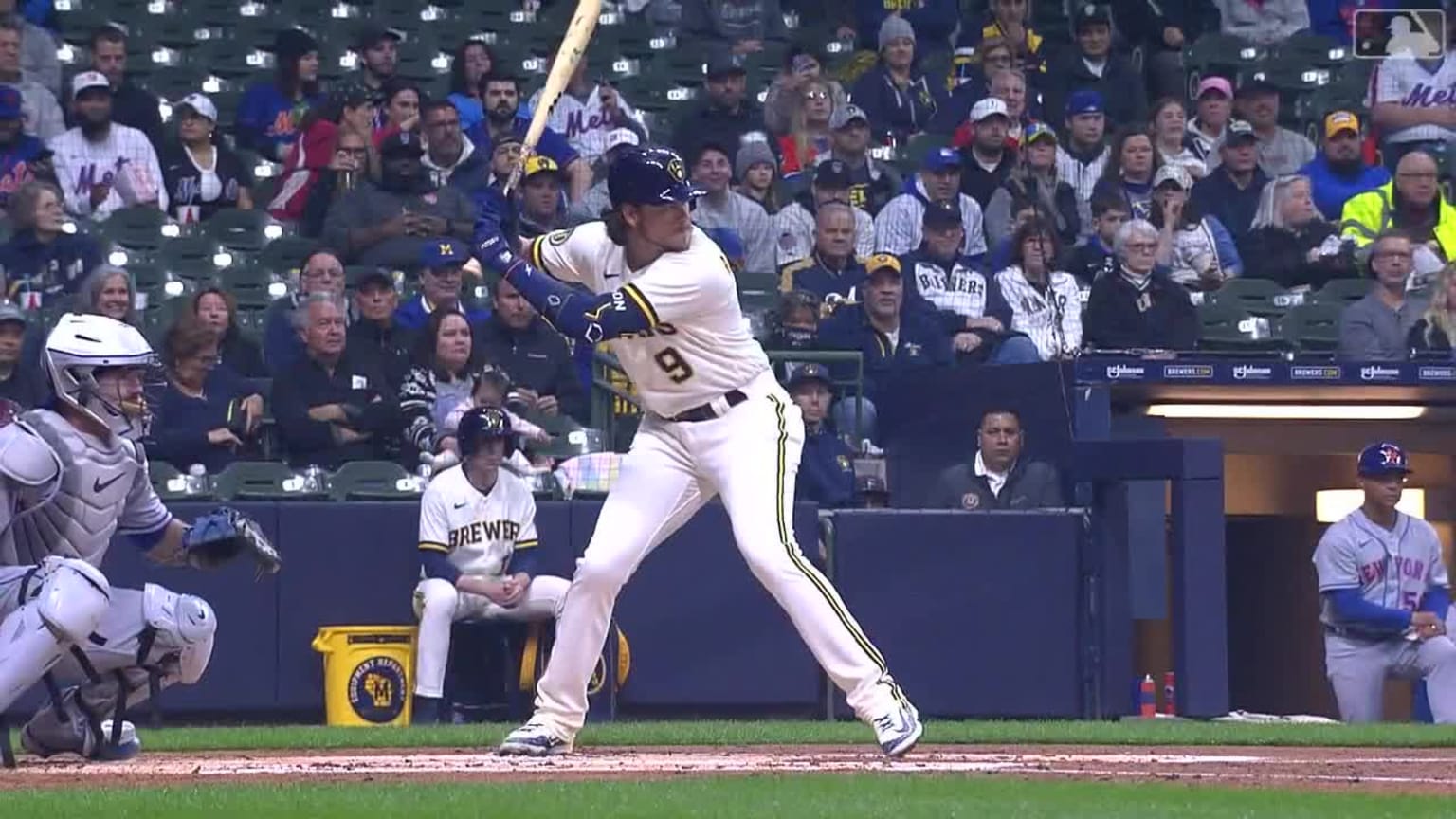 Anderson gets Brewers on the board with 2-run double | 04/04/2023 ...