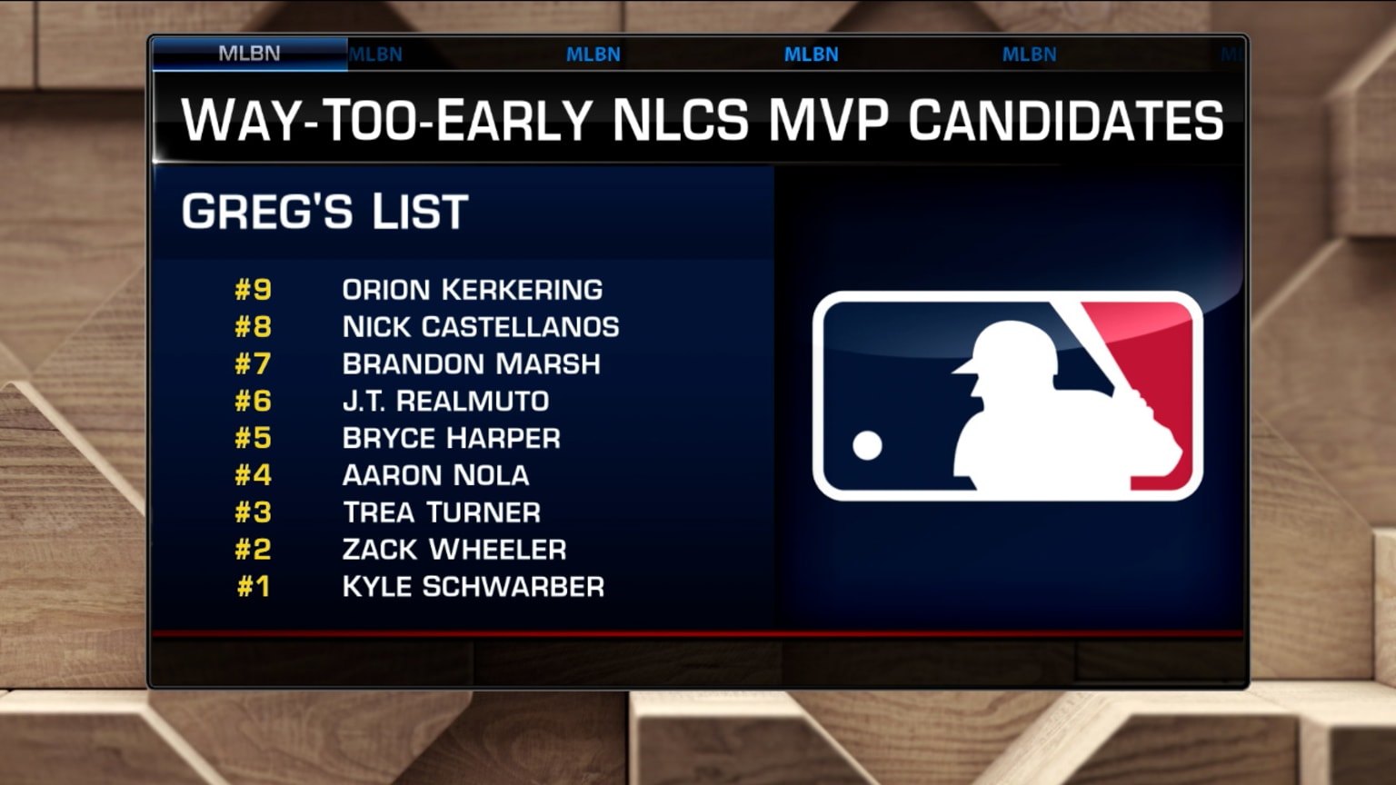 Way too early NLCS MVP candidates on MLB Tonight | 10/19/2023 | Seattle ...