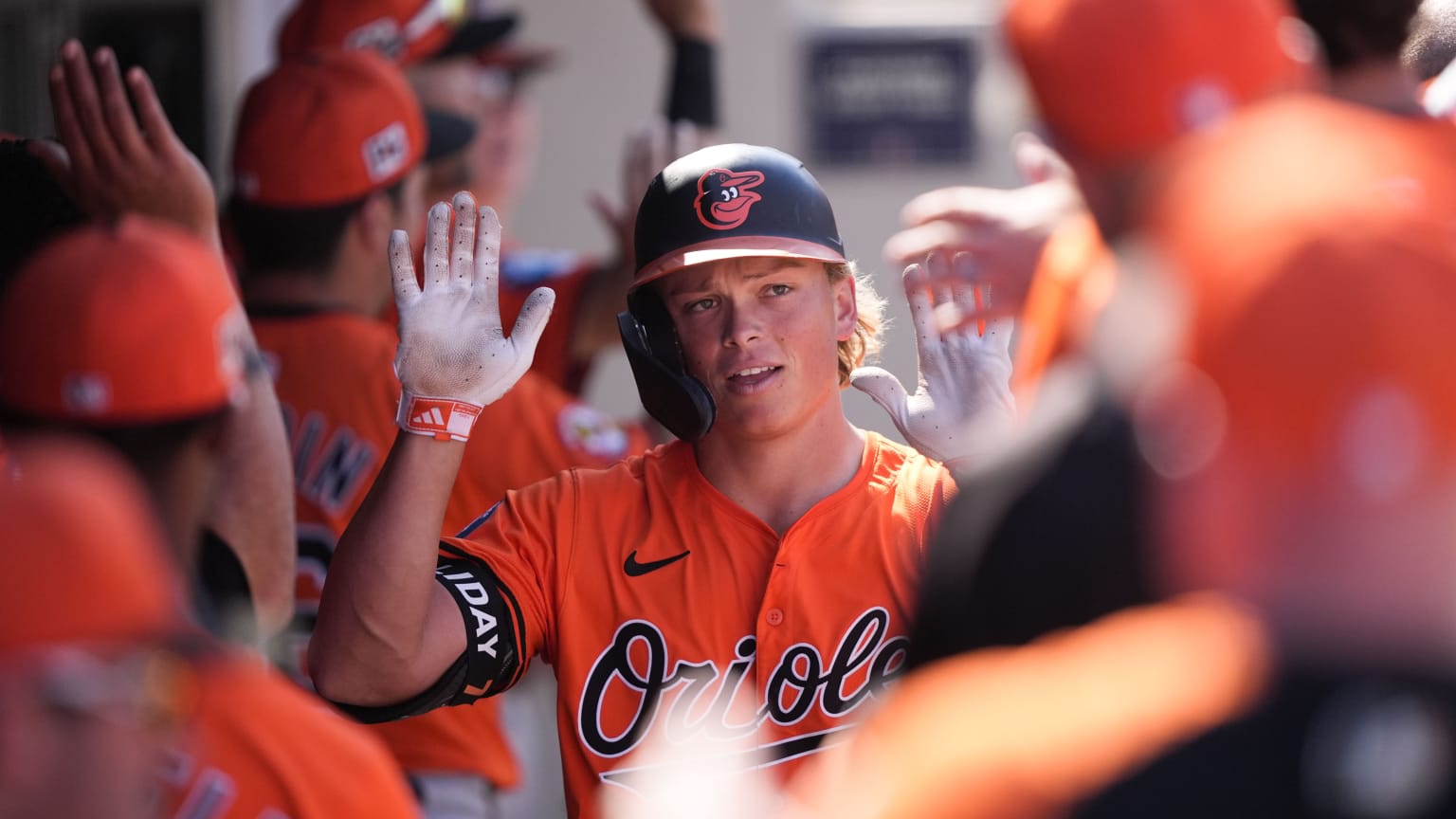 Jackson Holliday's first home run of Spring Training | 28/02/2025 | Los ...