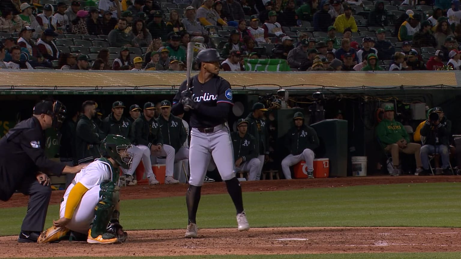 Dane Myers' single | 05/03/2024 | Miami Marlins