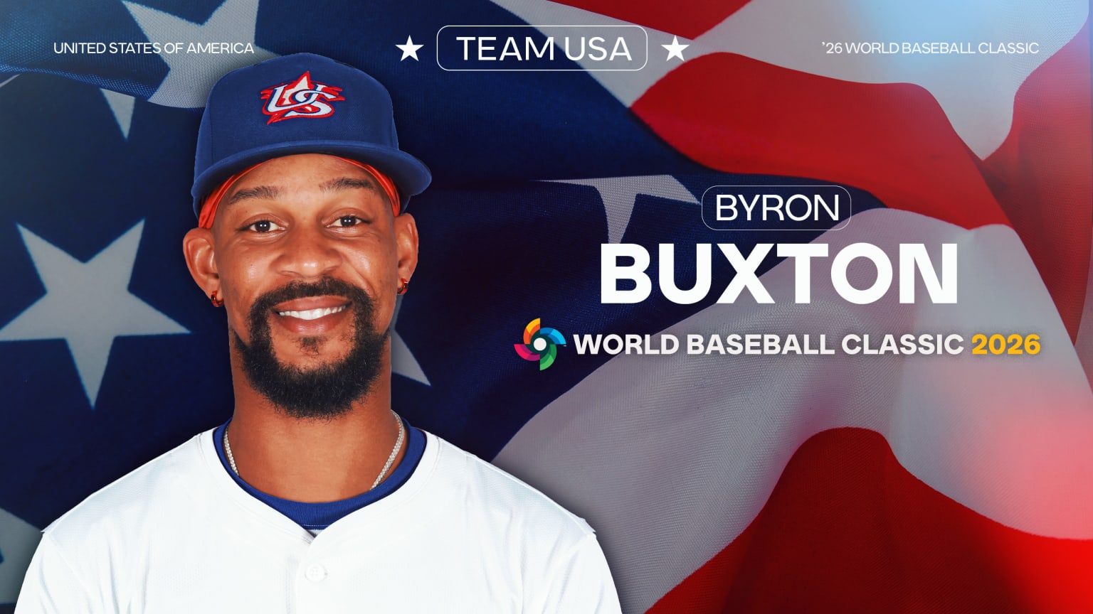 Byron Buxton commits to Team USA in upcoming WBC | 01/12/2026 | MLB.com