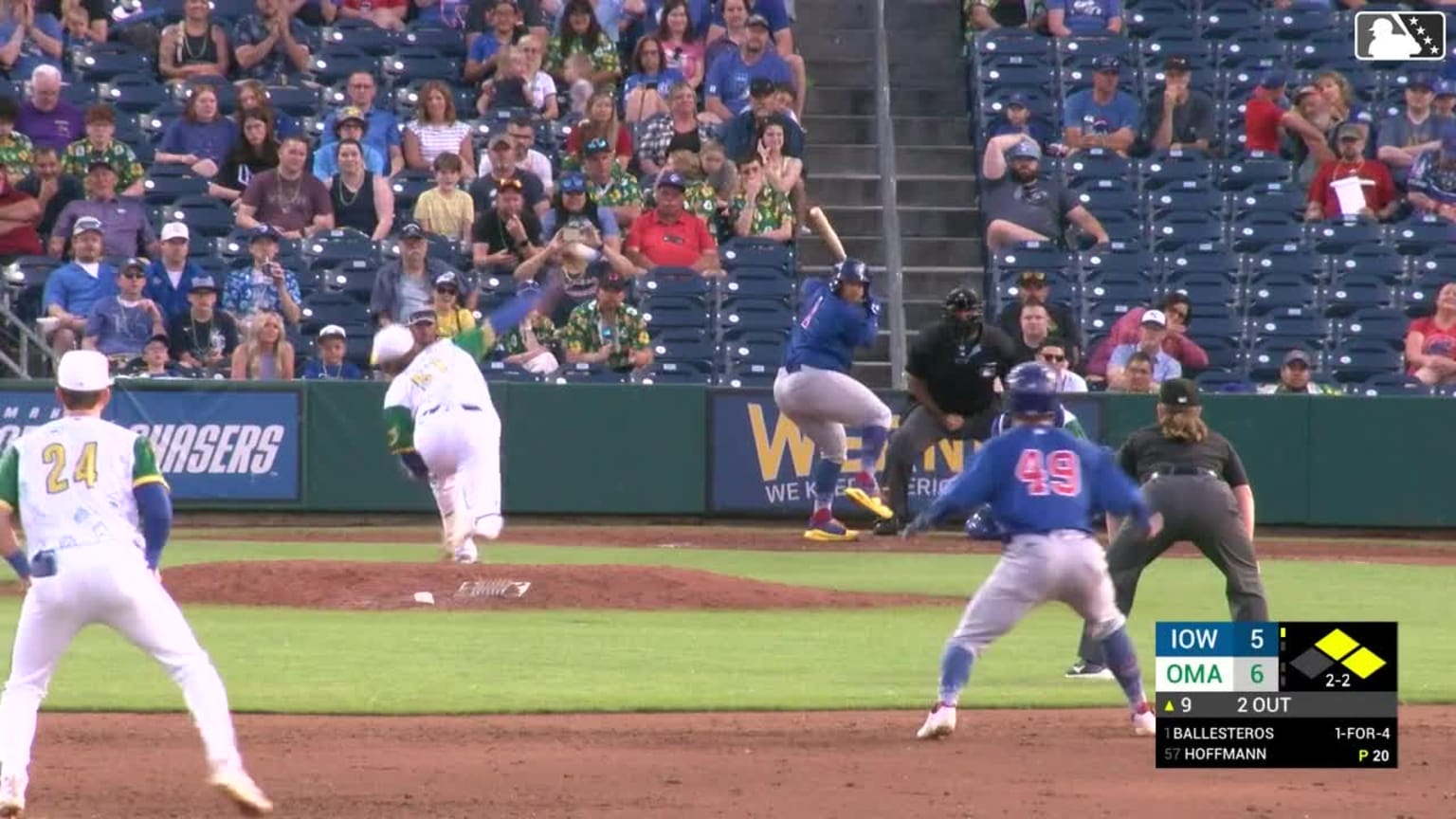 Andrew Hoffmann's first save of the season | 06/07/2025 | Kansas City ...