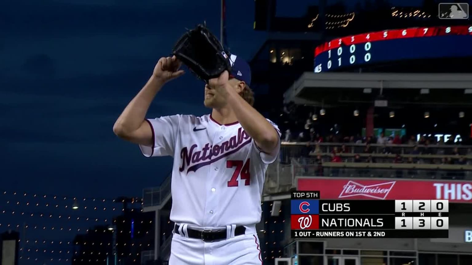 Jake Irvin strikes out three in his MLB Debut | 05/03/2023 | Washington Nationals