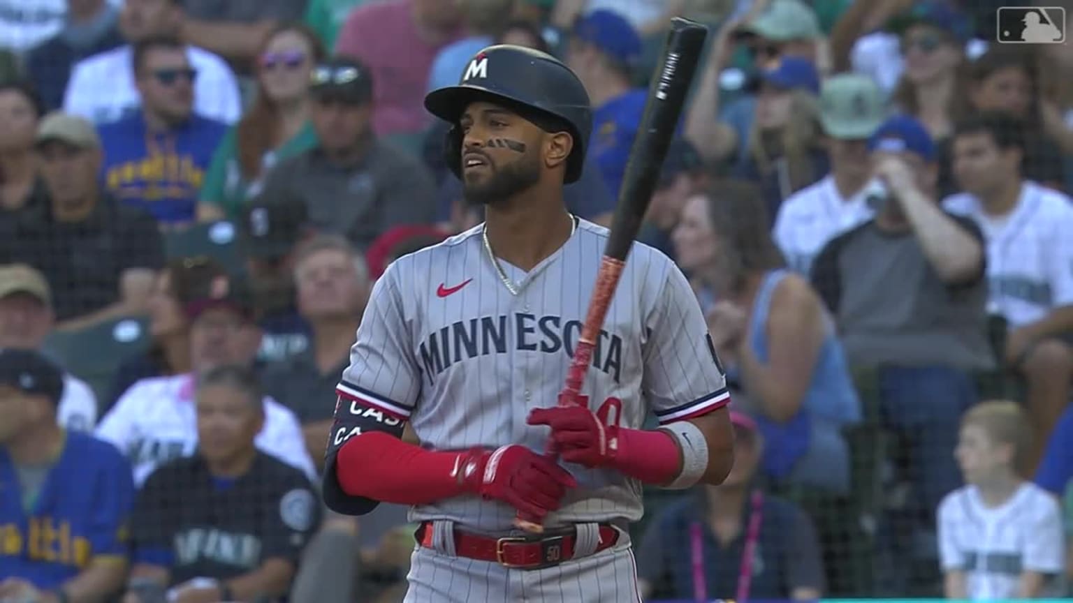 Max Kepler hits a sac fly to left field in the 1st | 07/18/2023 | MLB.com