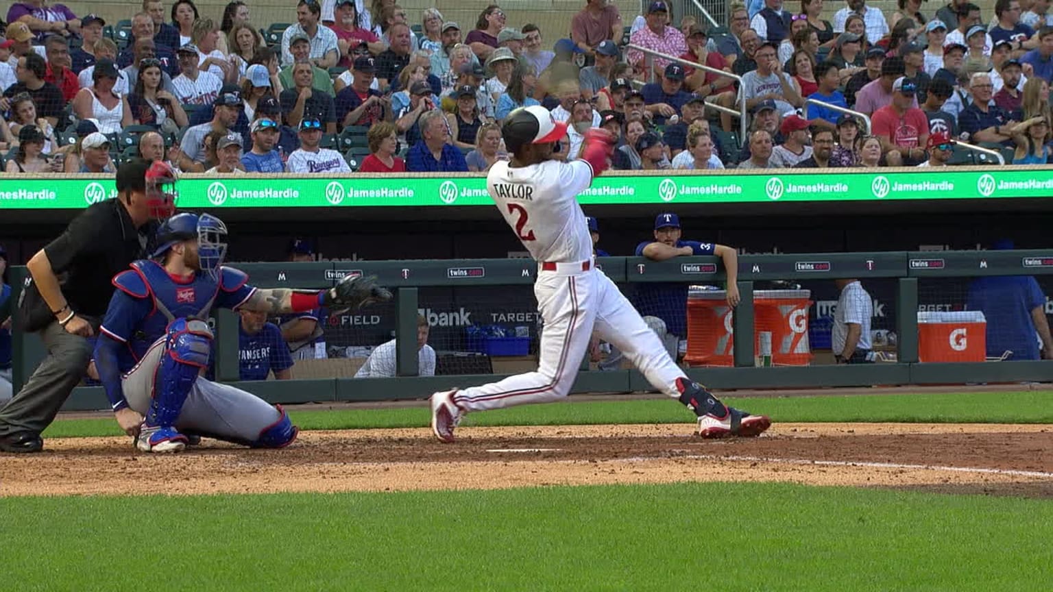 Michael A. Taylor cranks his second HR of the game | 08/24/2023 ...