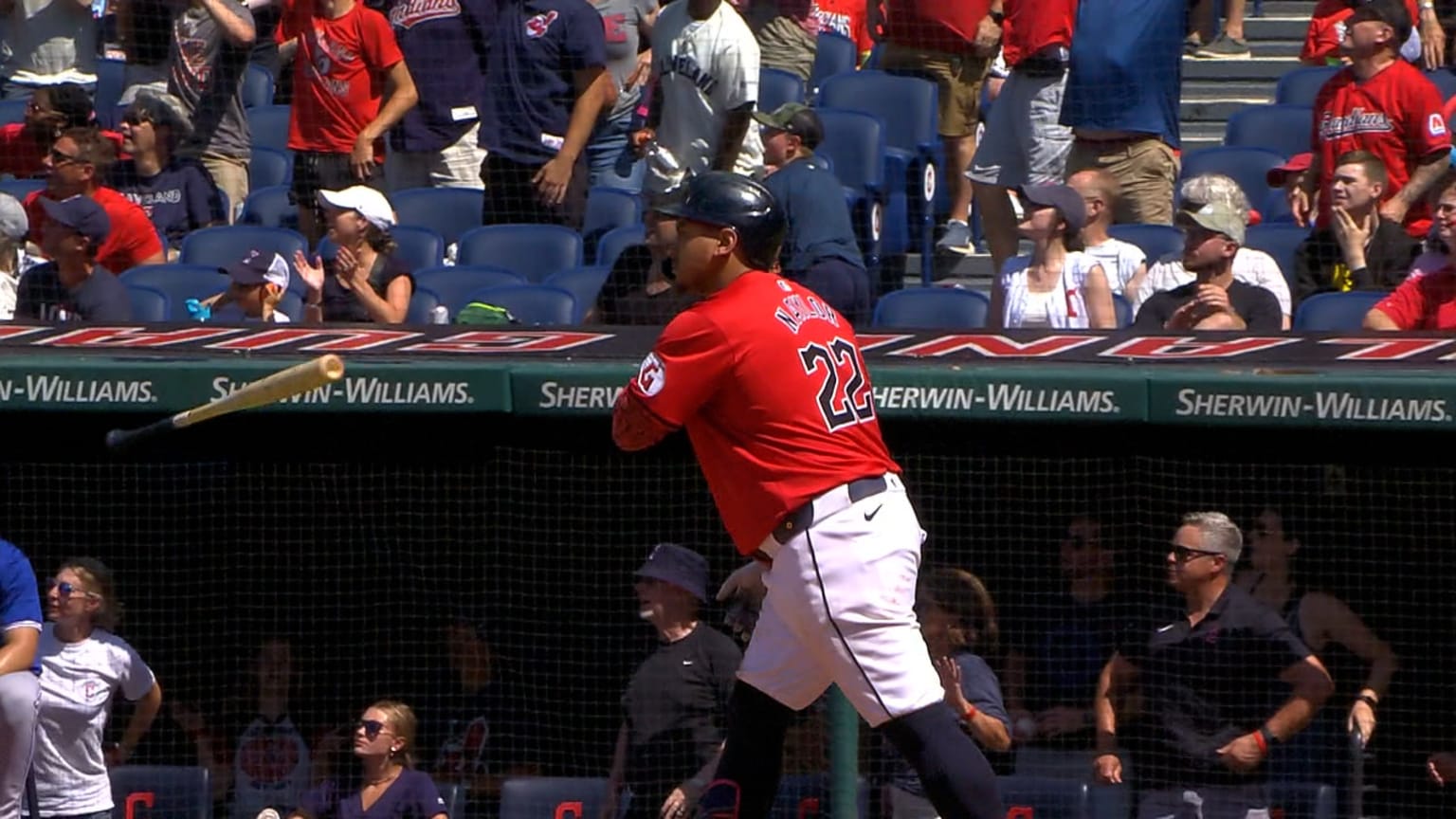 Josh Naylor batea su jonrón 20 del año | 23/06/2024 | Los Guardians de Cleveland