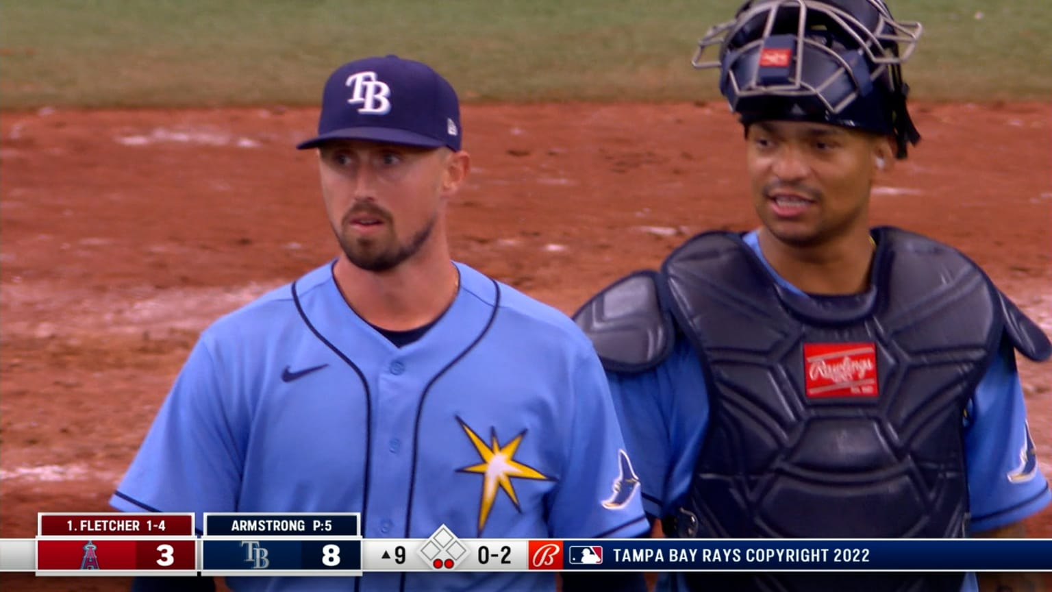 Rays complete the four-game sweep with an 8-3 win | 08/25/2022 | Tampa Bay Rays