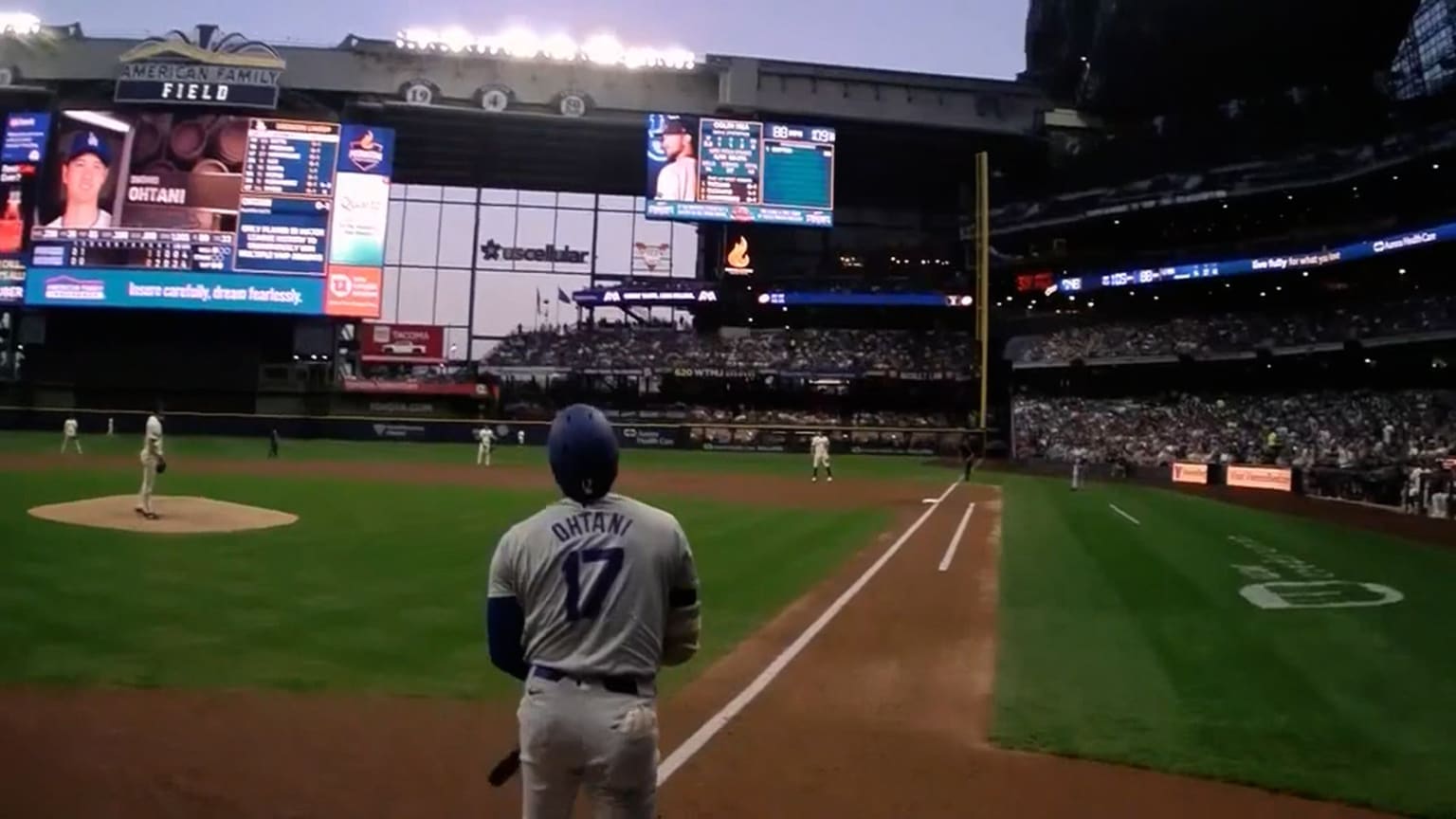 Shohei Ohtani's HR through the eyes of Ump Cam | 08/13/2024 | Los ...