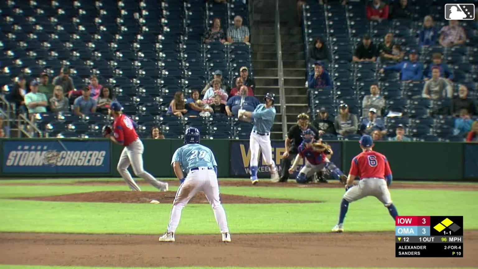 CJ Alexander hits a walk-off single | 08/12/2024 | Kansas City Royals