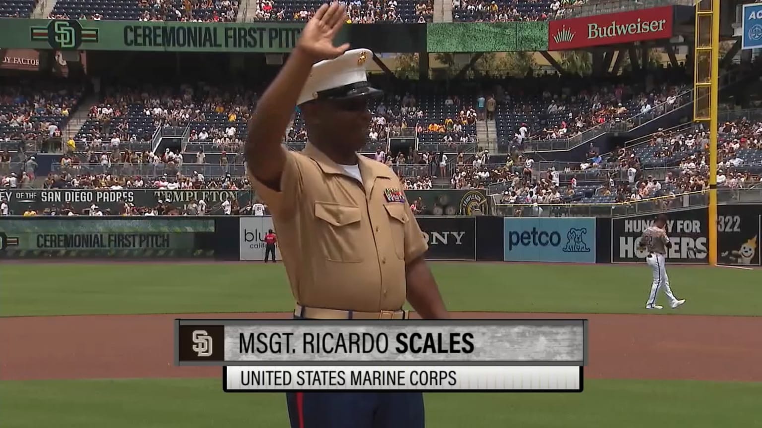 7/30/23 Ceremonial First Pitch | 07/31/2023 | San Diego Padres