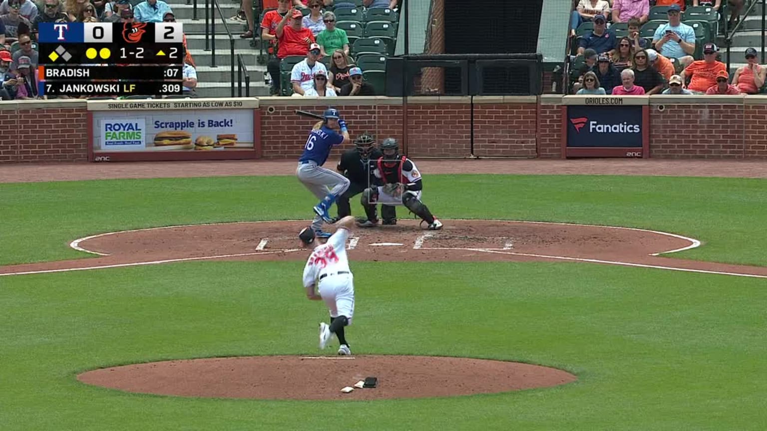 Kyle Bradish K's Jankowski for his 4th punch out | 05/28/2023 ...