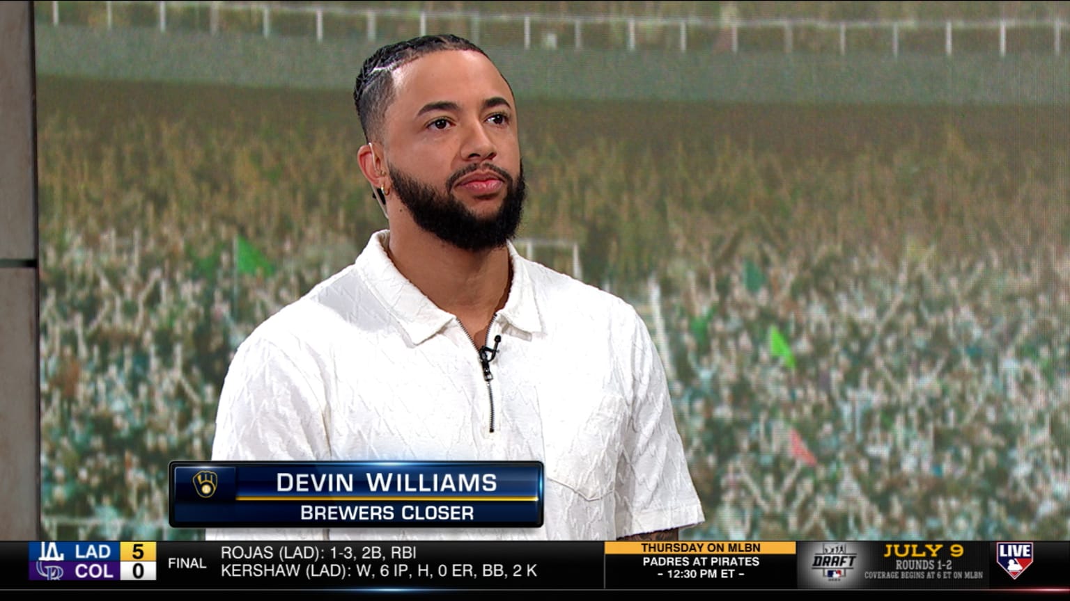 Devin Williams showcases pitching skills and mindset | 06/28/2023 ...