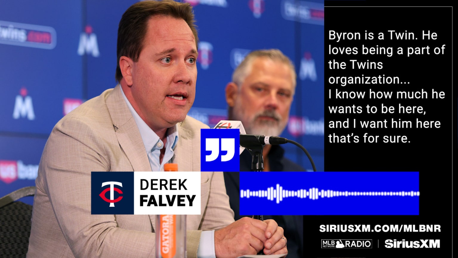 Derek Falvey on Buxton: 'Byron is a Twin' | 12/09/2025 | Minnesota Twins