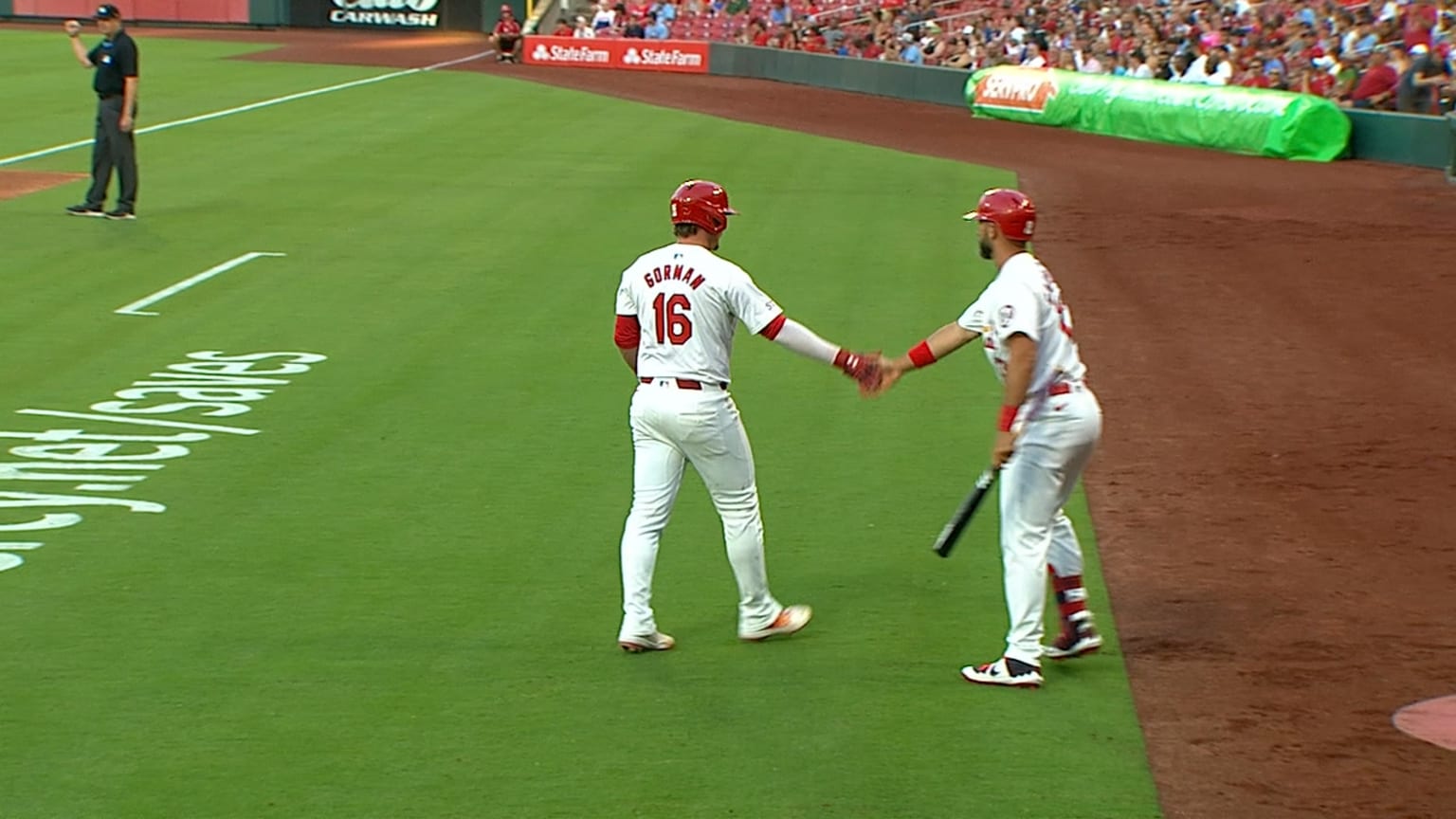 Nolan Gorman anota tras tiro de Murphy | 24/06/2024 | Los Cardenales de ...