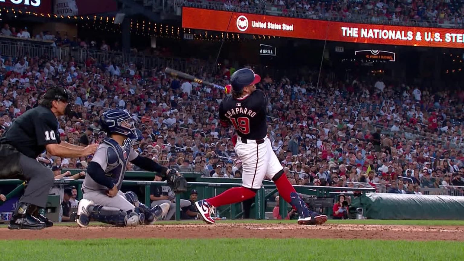 Andrés Chaparro's first career home run | 08/27/2024 | Washington Nationals