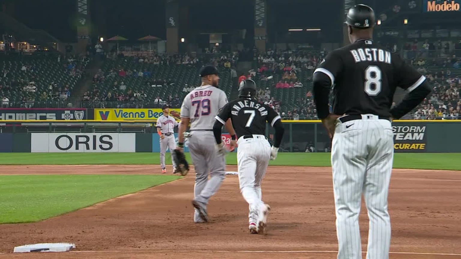 Jose Abreu puts away former teammate Tim Anderson | 05/12/2023 | Chicago White Sox