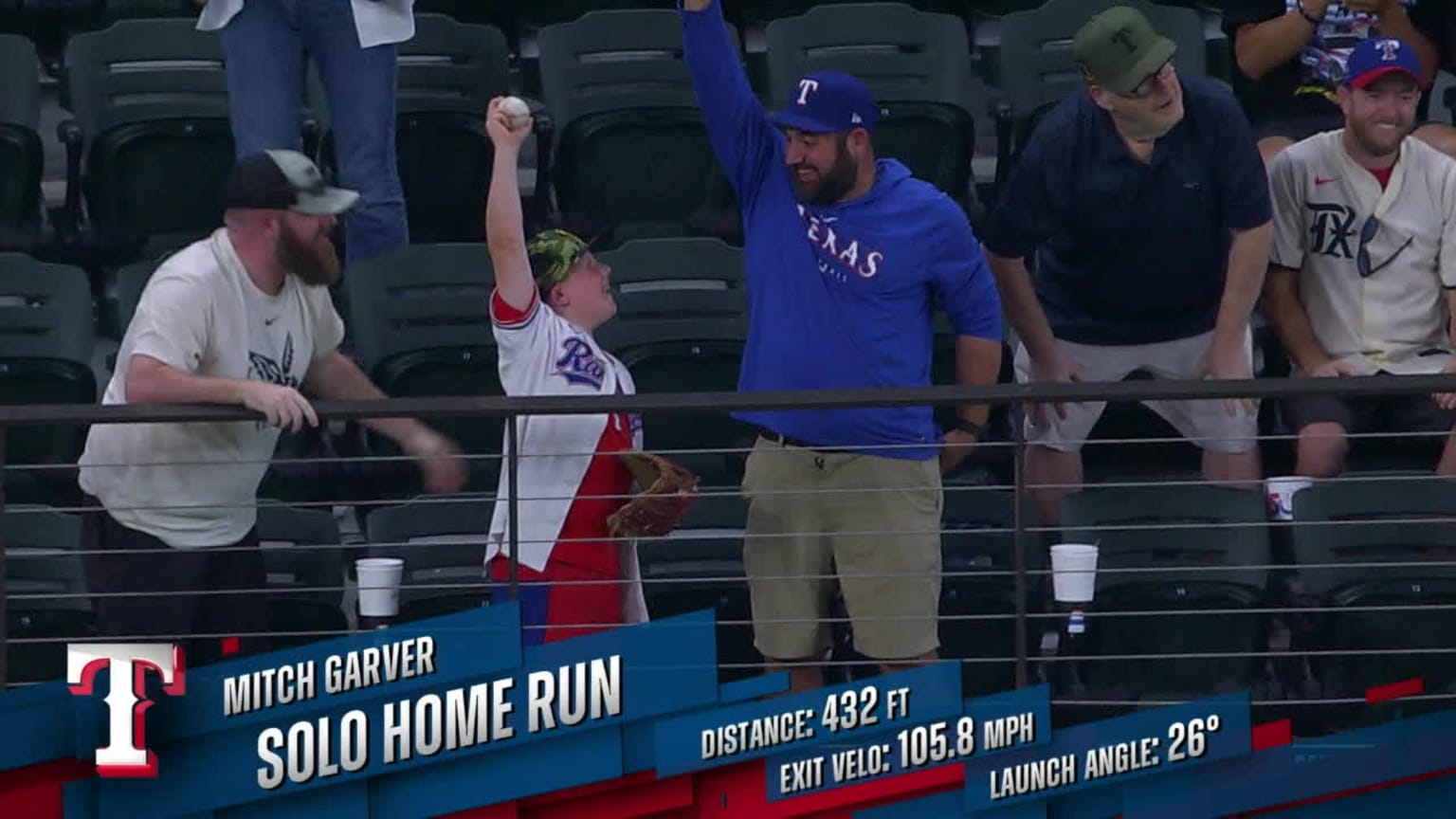 Mitch Garver conecta HR en la 8va | 03/06/2023 | Los Rangers de Texas