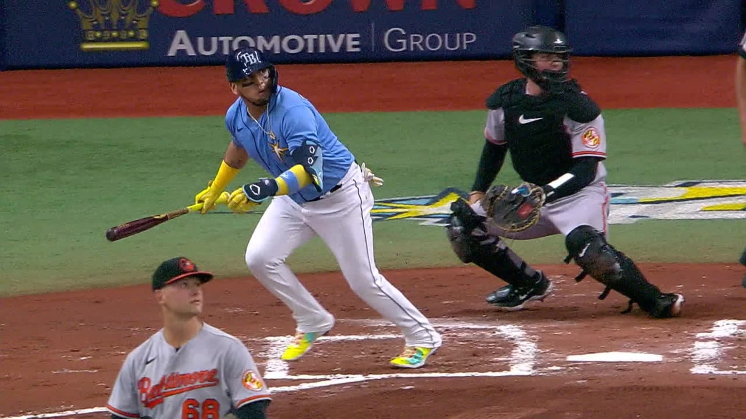 Isaac Paredes hammers a solo home run into left field | 06/21/2023 ...