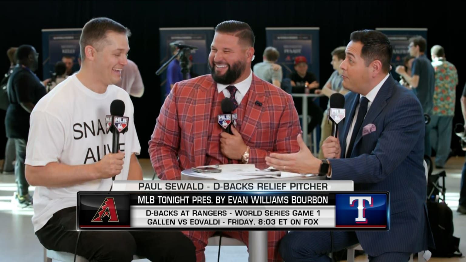 Paul Sewald talks D-backs' World Series run | 10/26/2023 | Arizona ...