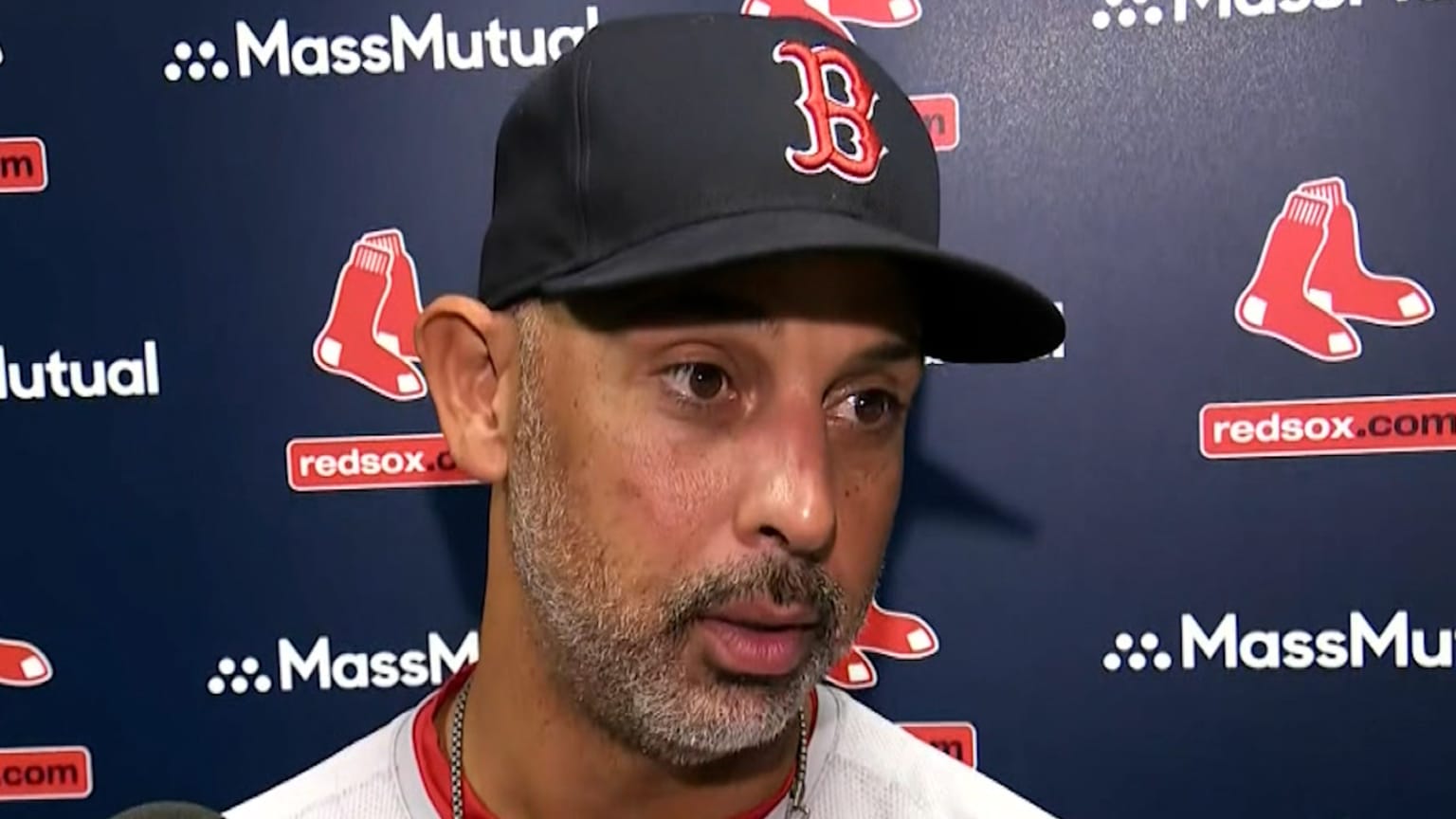 Alex Cora on 5-4 loss to Astros | 08/19/2024 | Boston Red Sox