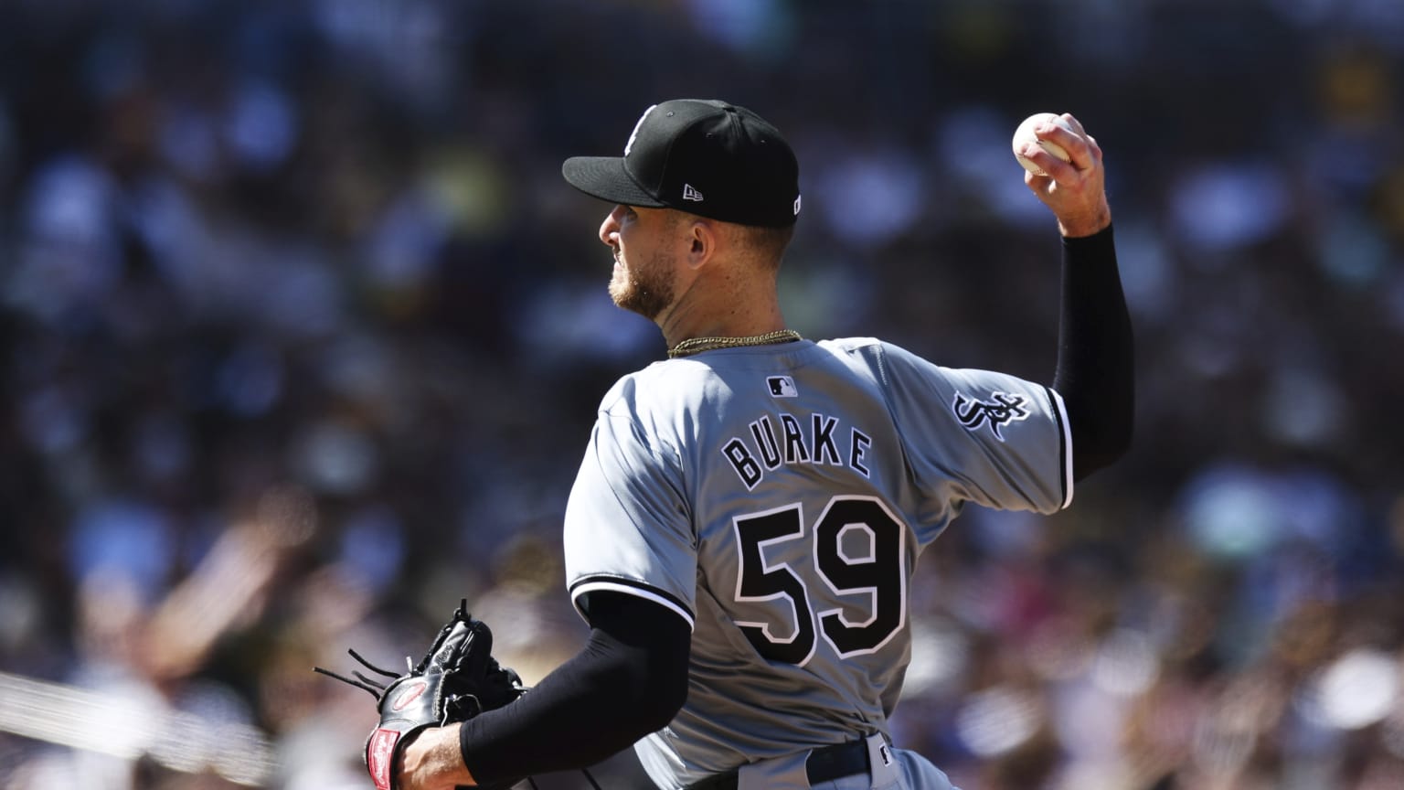 Sean Burke fans Jackson Merrill to escape jam in 1st | 09/22/2024 ...