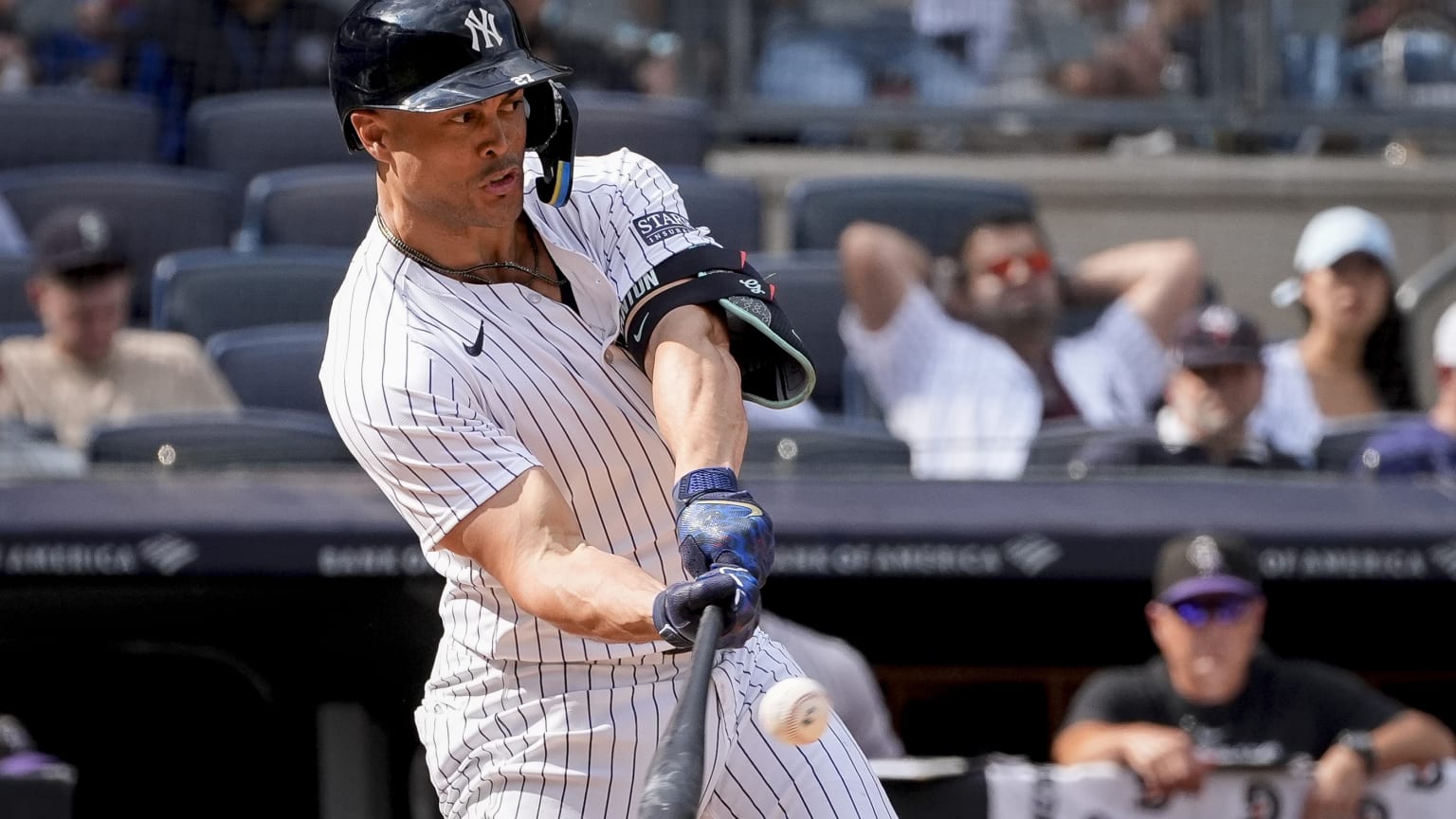 Giancarlo Stanton's solo home run (23) | 08/25/2024 | New York Yankees