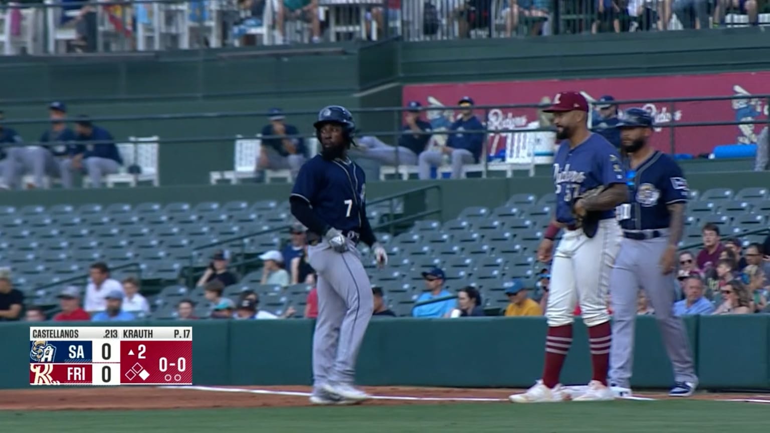 Daniel Johnson collects three hits and three steals | 06/03/2023 | San ...