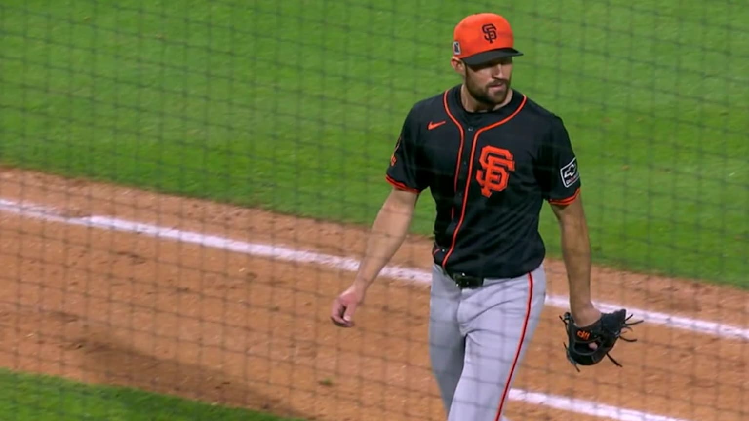 Giants escape bases-loaded jam with double play | 03/19/2025 | San ...