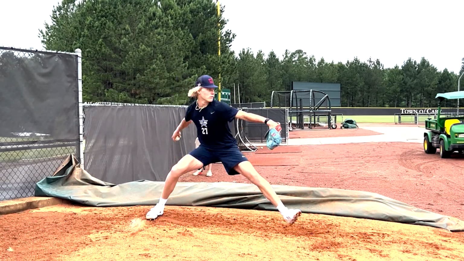 Draft Report: Zander Mueth, high school RHP | 04/27/2023 | MLB.com