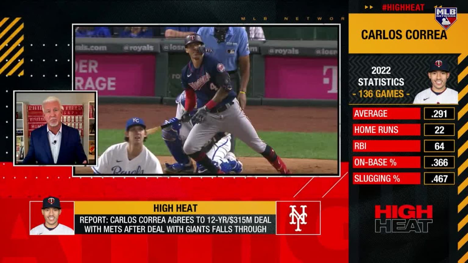 Steve Phillips joins High Heat to talk Carlos Correa | 12/21/2022 | New ...