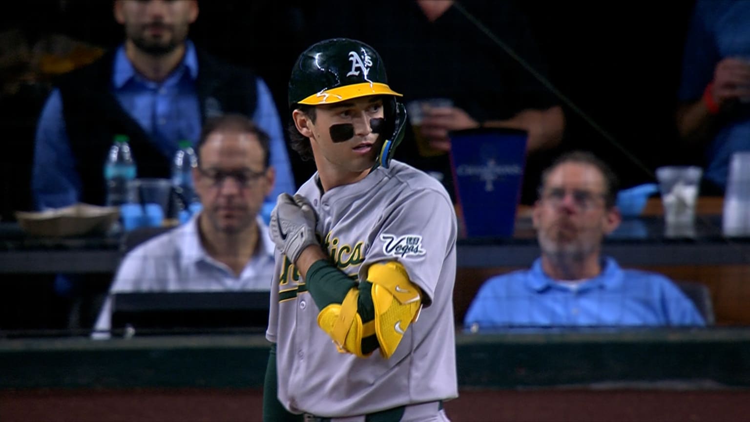 Jacob Wilson's RBI bunt single | 04/30/2025 | Athletics