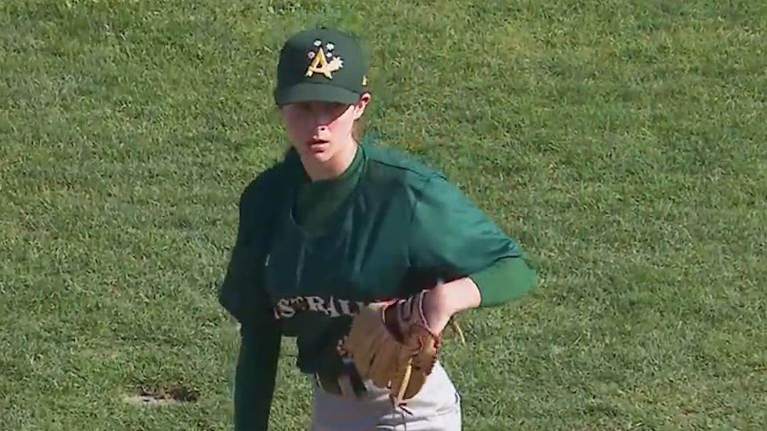 Ashley Patton strikes out three batters for Australia | 08/14/2023 ...