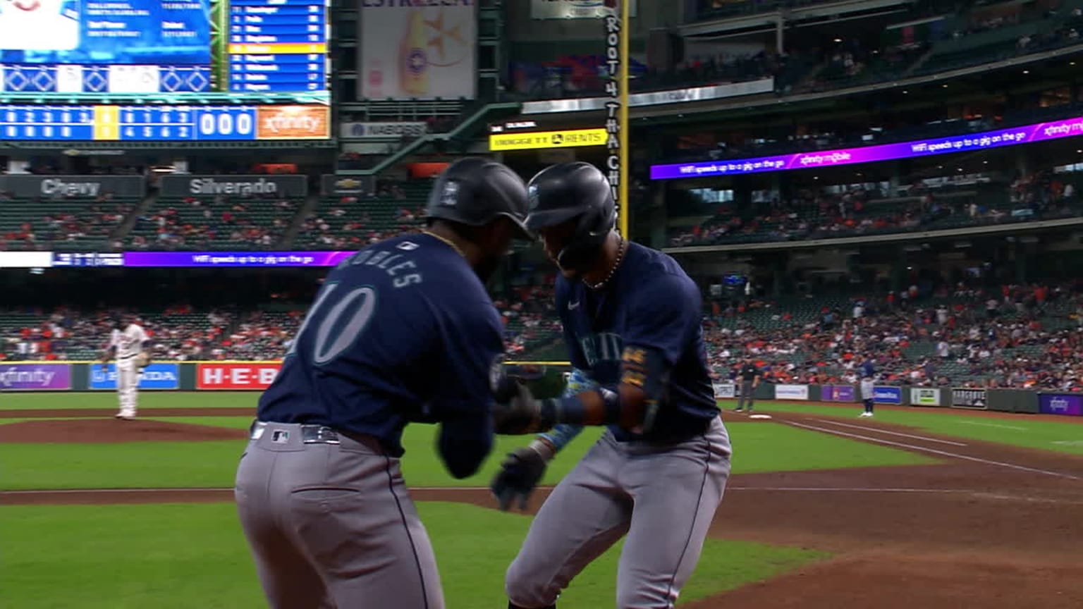 Marineros concretan rally de 3 en el 9no inning | 25/09/2024 | Los ...