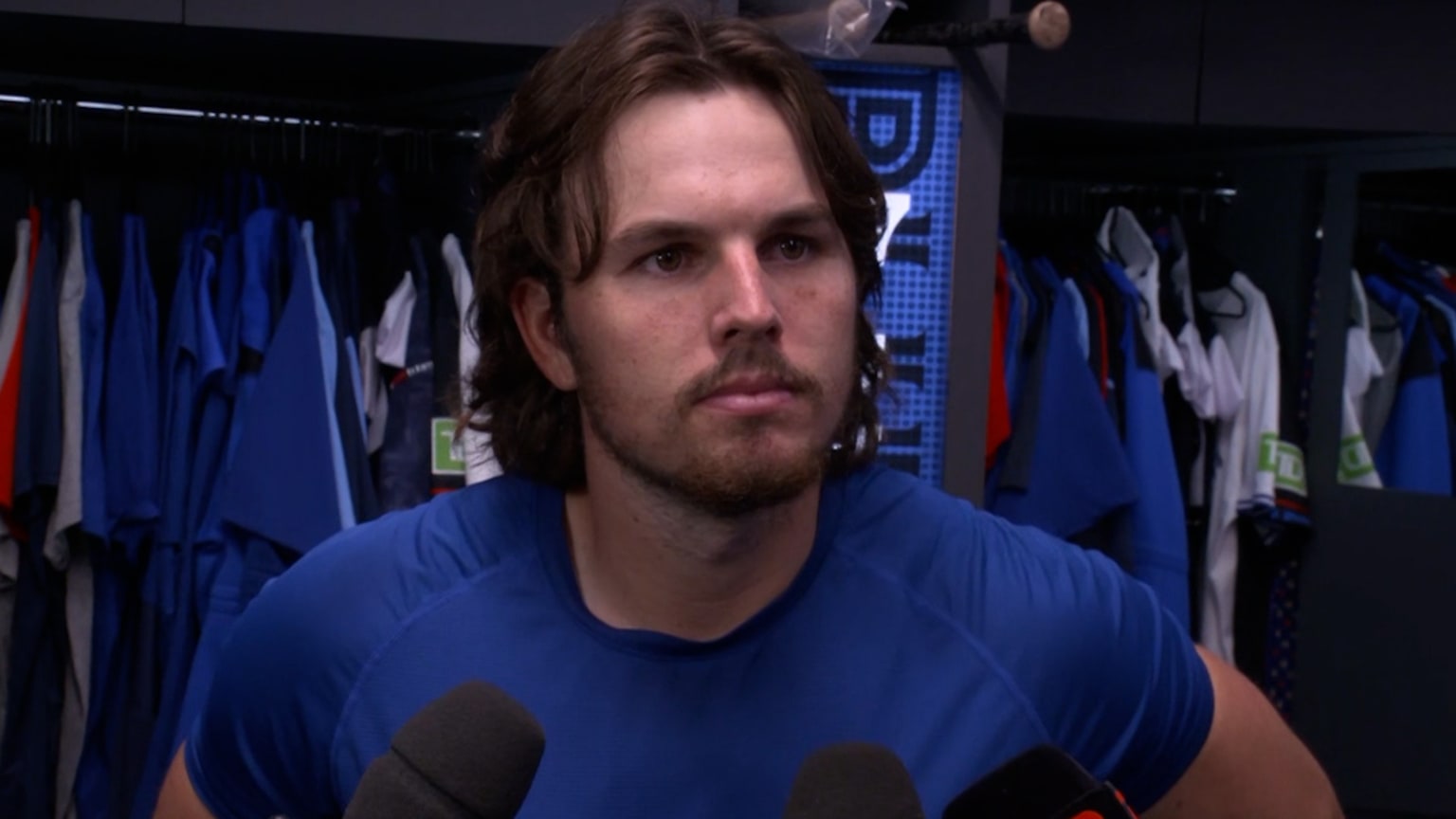 Addison Barger on trailing 2-0 in the ALCS | 10/13/2025 | MLB.com