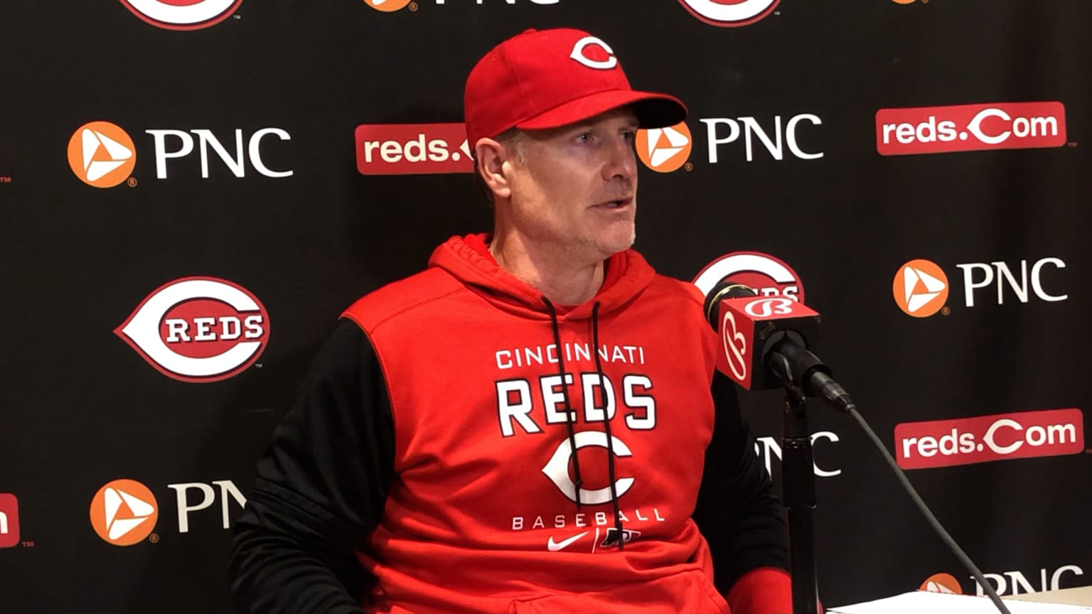 Reds manager David Bell on 3-2 win over Cubs | 10/04/2022 | Cincinnati Reds
