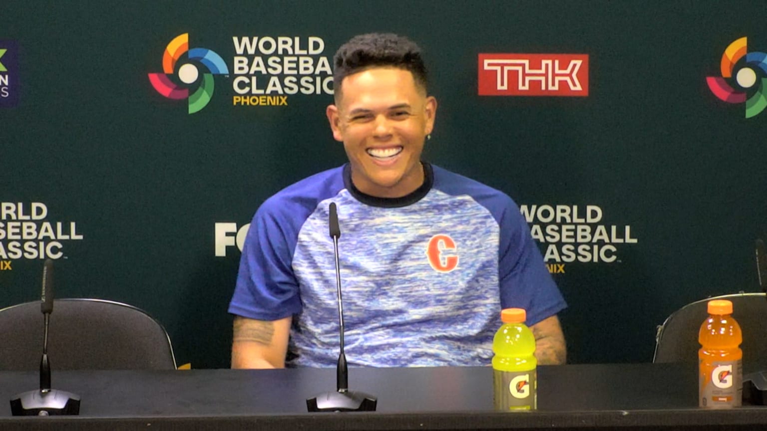 Team Colombia discusses 2023 World Baseball Classic | 03/10/2023 | MLB.com