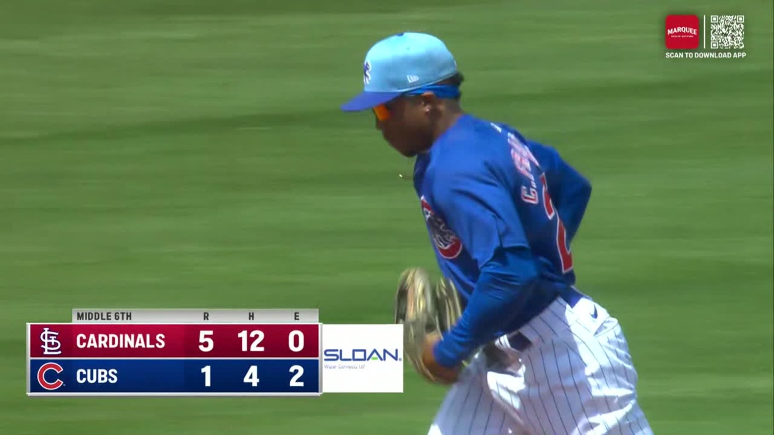 Christian Franklin nabs R.J. Yeager at home | 03/26/2024 | Chicago Cubs