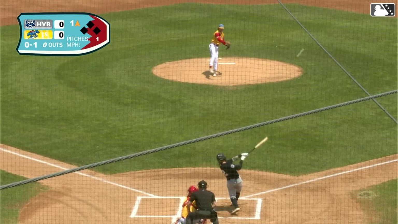 Roc Riggio's solo home run | 07/14/2024 | New York Yankees