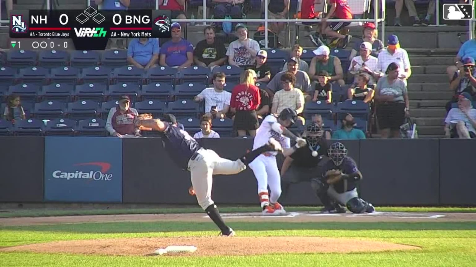 A.J. Ewing's first hit for Double-A Binghamton | 08/13/2025 | MLB.com
