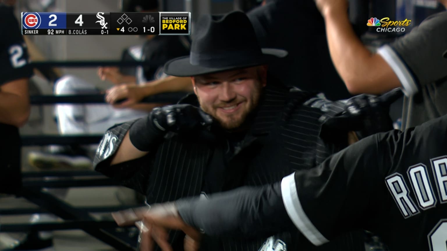 Jake Burger swats a solo homer to left-center field | 07/26/2023 ...